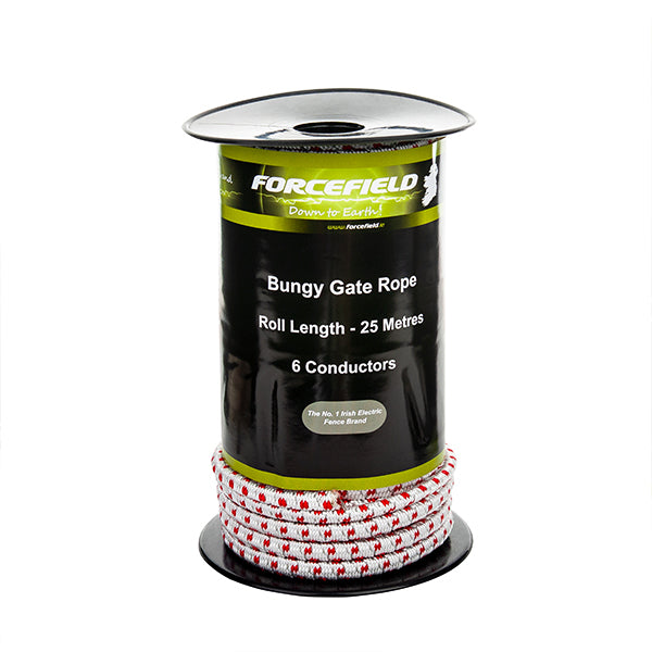 FORCEFIELD 6 CONDUCTOR BUNGEE GATE ROPE 25mtr – Topline Murphys