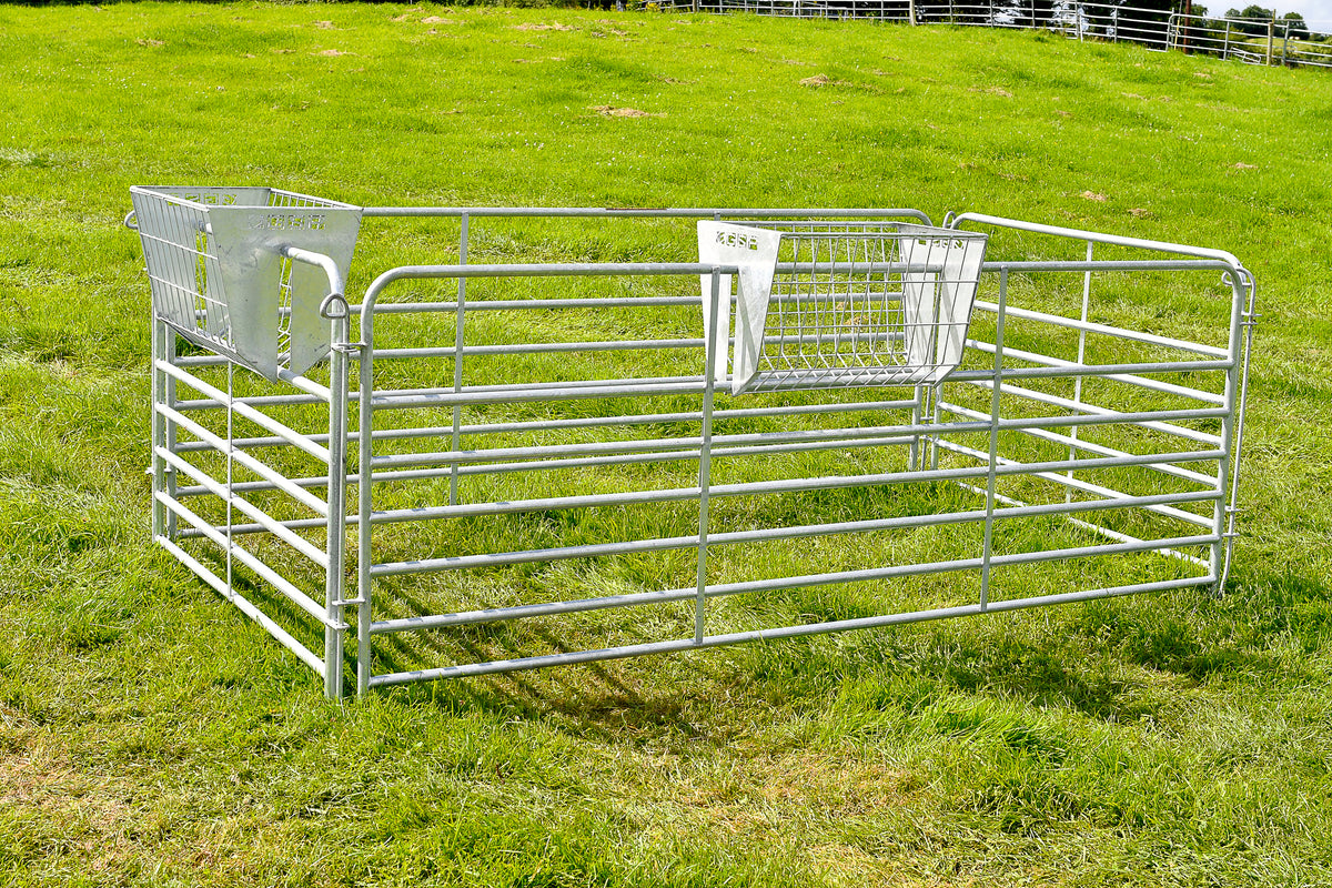GIBNEY GALVANISED SHEEP HURDLE HAY RACK – Topline Murphys
