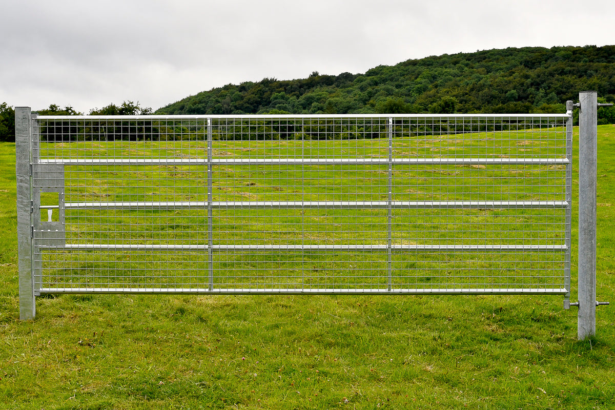 13ft HEAVY GIBNEY FULLY MESHED GALVANISED GATE – Topline Murphys