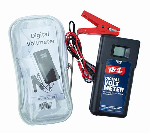 PEL DIGITAL VOLT METER (FENCE TESTER) – Topline Murphys
