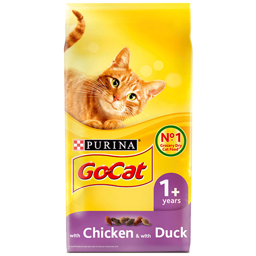 GOCAT DUCK & CHICKEN CAT FOOD 2Kg – Topline Murphys